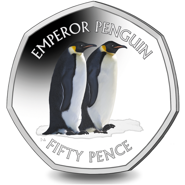 Emperor Penguin Coins - 2019 - British Antarctic Territory