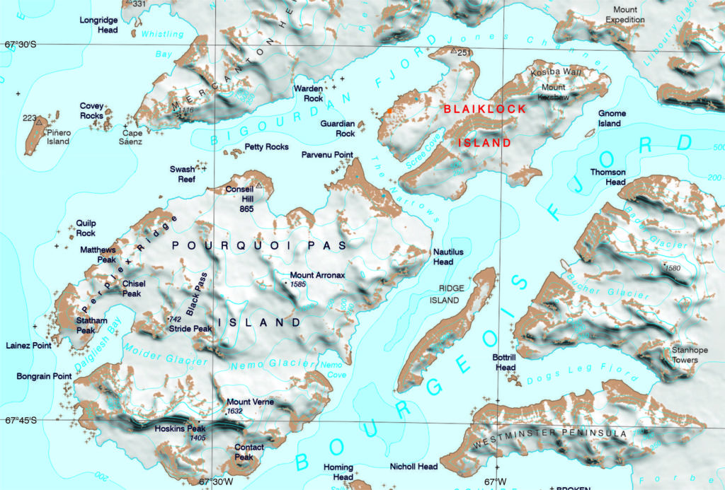 Blaiklock Island - British Antarctic Territory